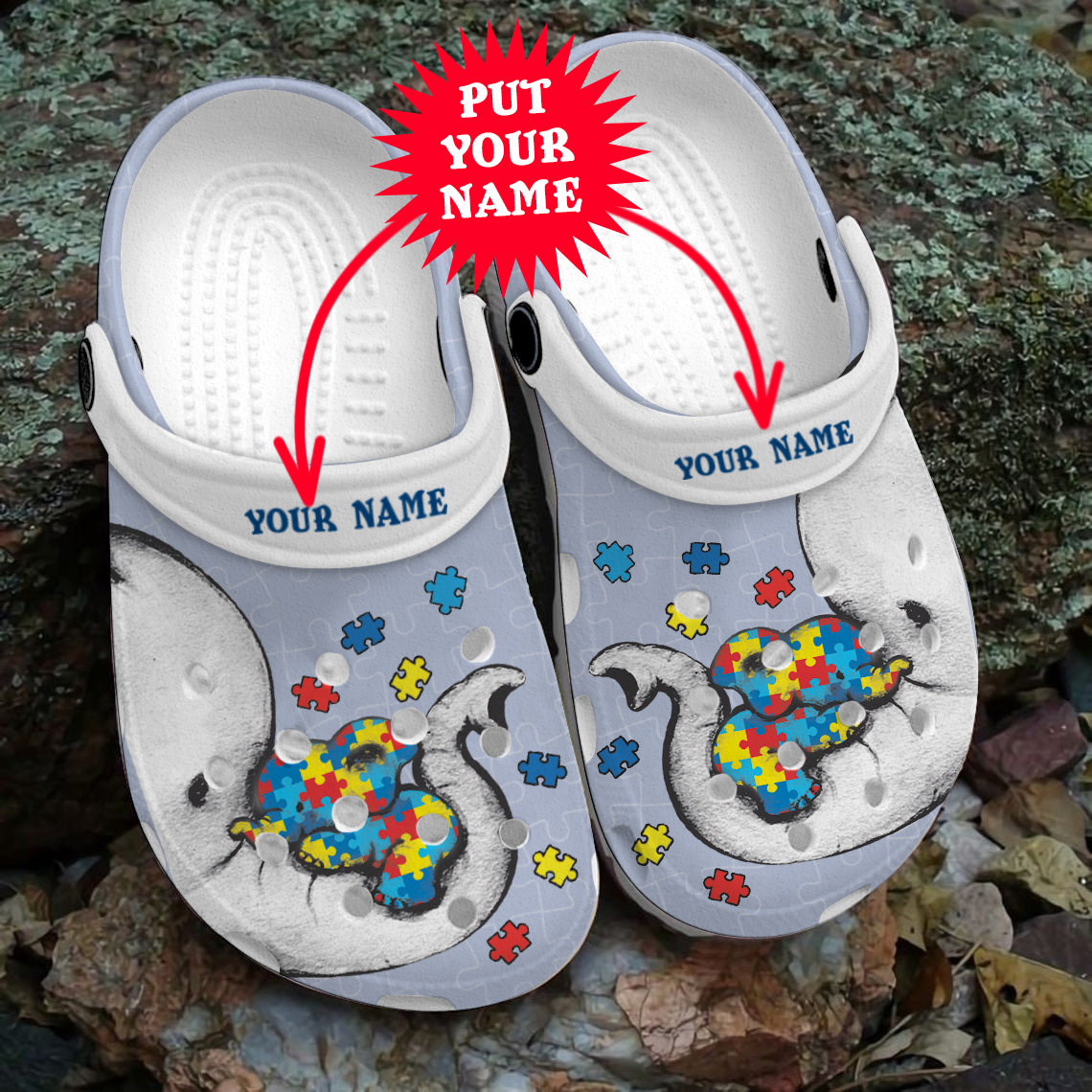 Autism Clog Shoes – HighSportPrint